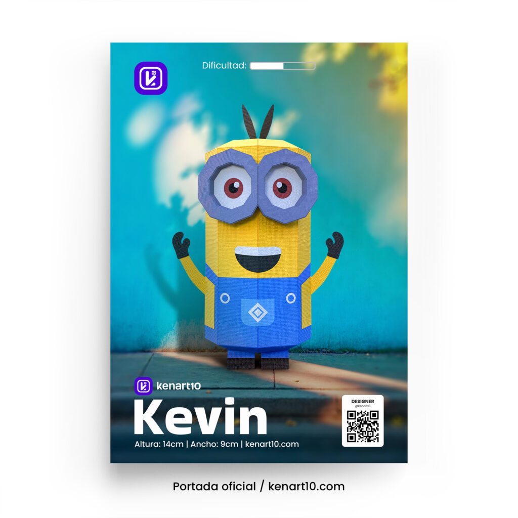 Minion Kevin Papercraft