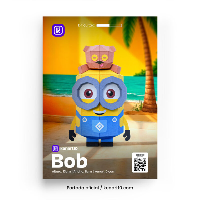 Minion Bob Papercraft