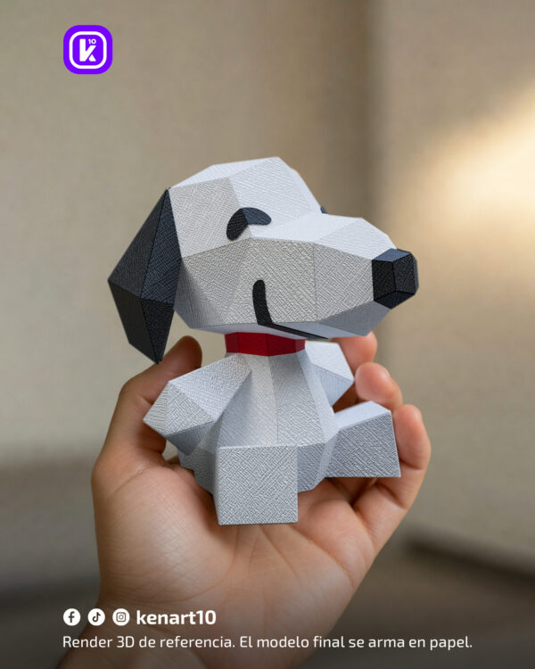 Mini Snoopy Papercraft